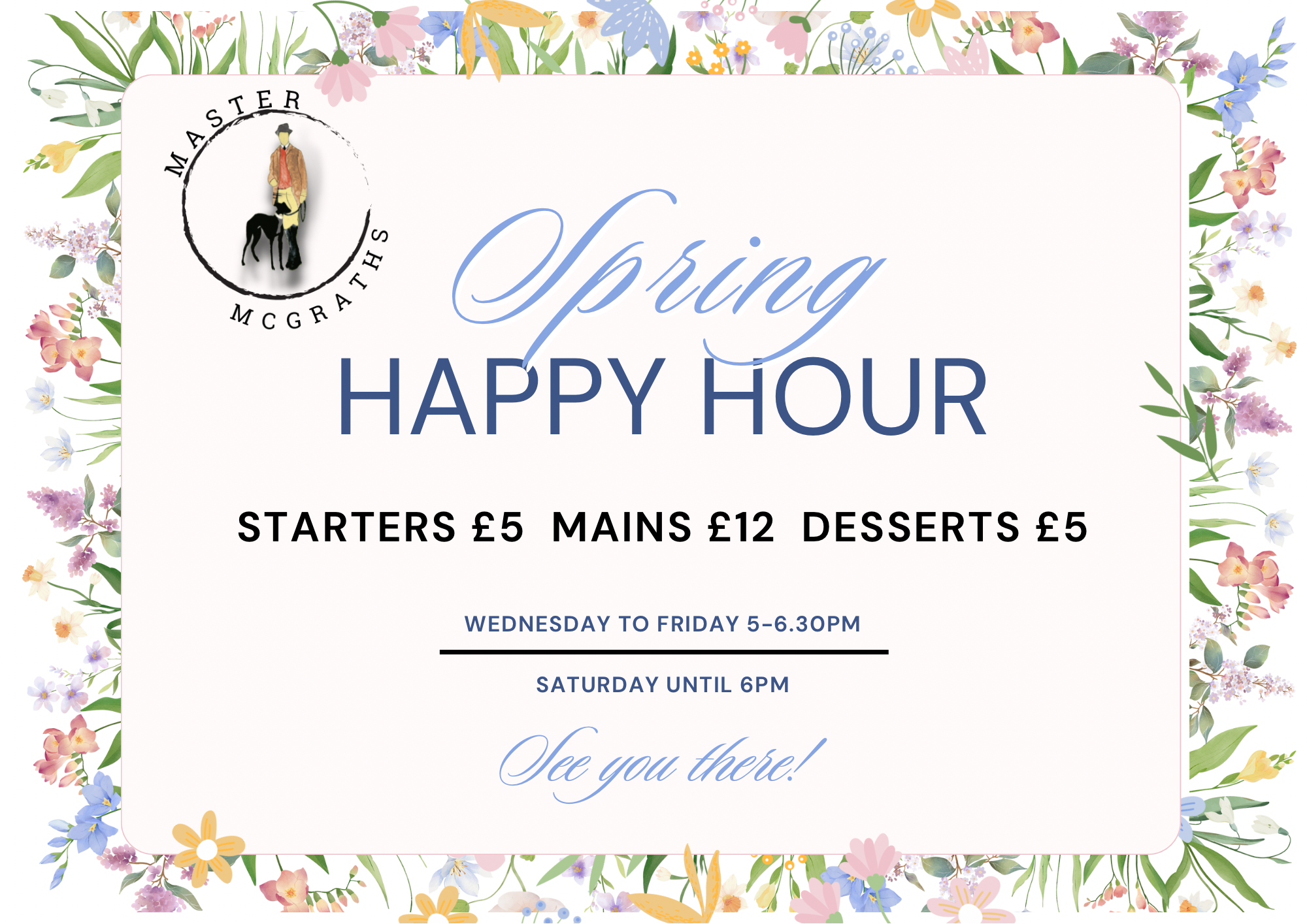 Homepage - Master McGraths Restaurant